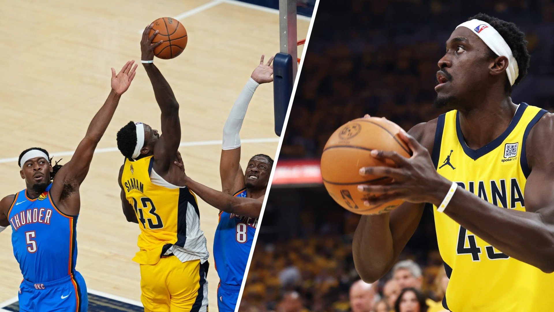 Pascal Siakam speaks to his virus moment before the Pacers wins Game 6 ...