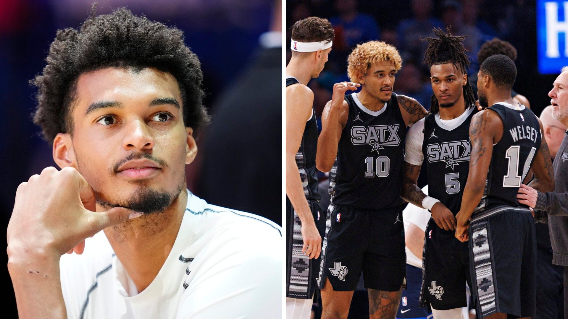 Victor Wenbanyama praises the San Antonio Spurs legend "working harder ...