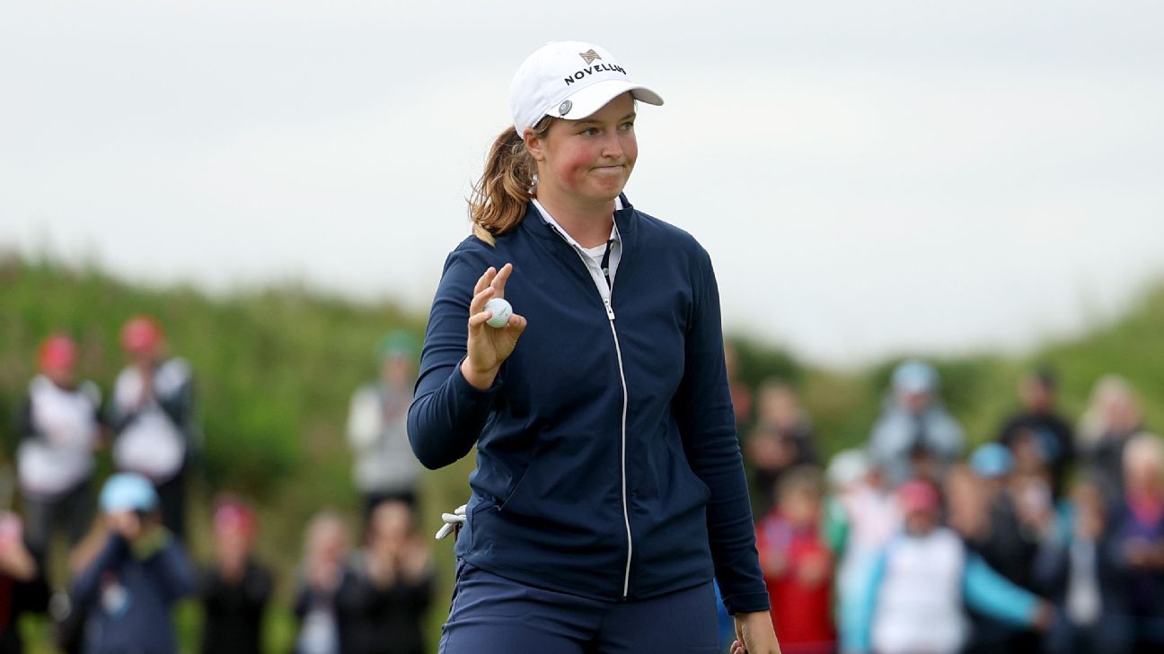 21-year-old Lottie Ward wins the Women's Scotland Open with her ...